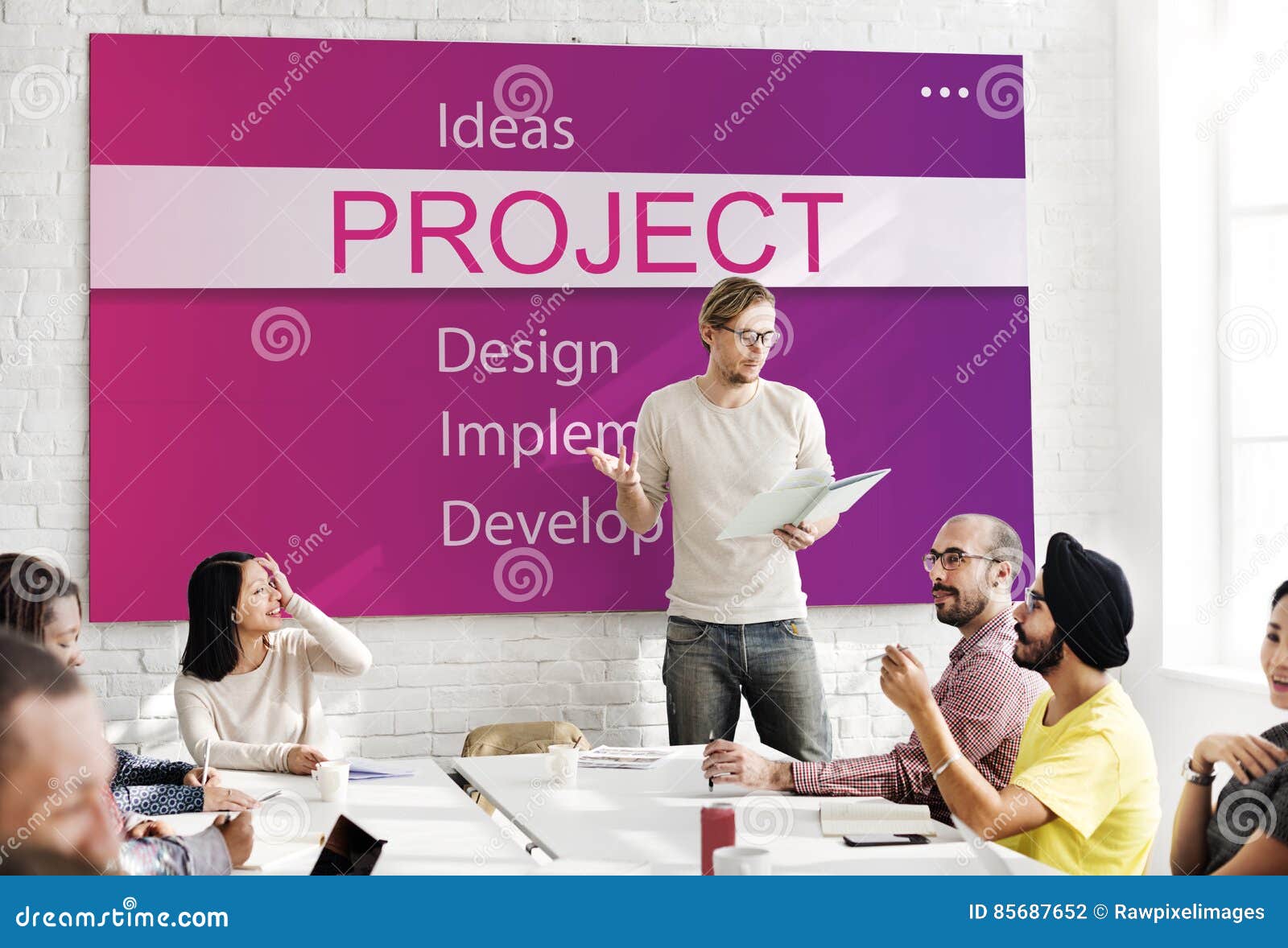 Project Design Implement Development Concept Stock Photo - Image of ...