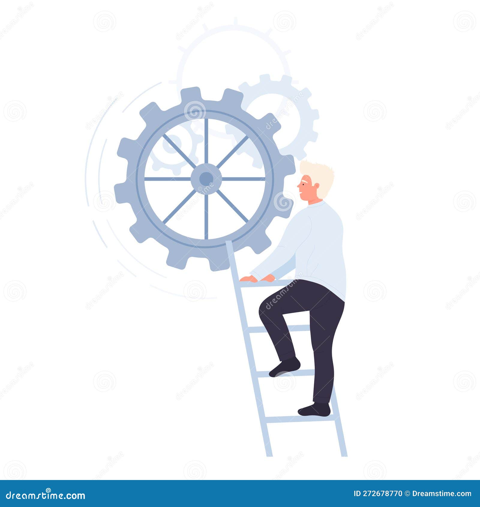 Project Development Strategy Stock Illustration - Illustration of task ...