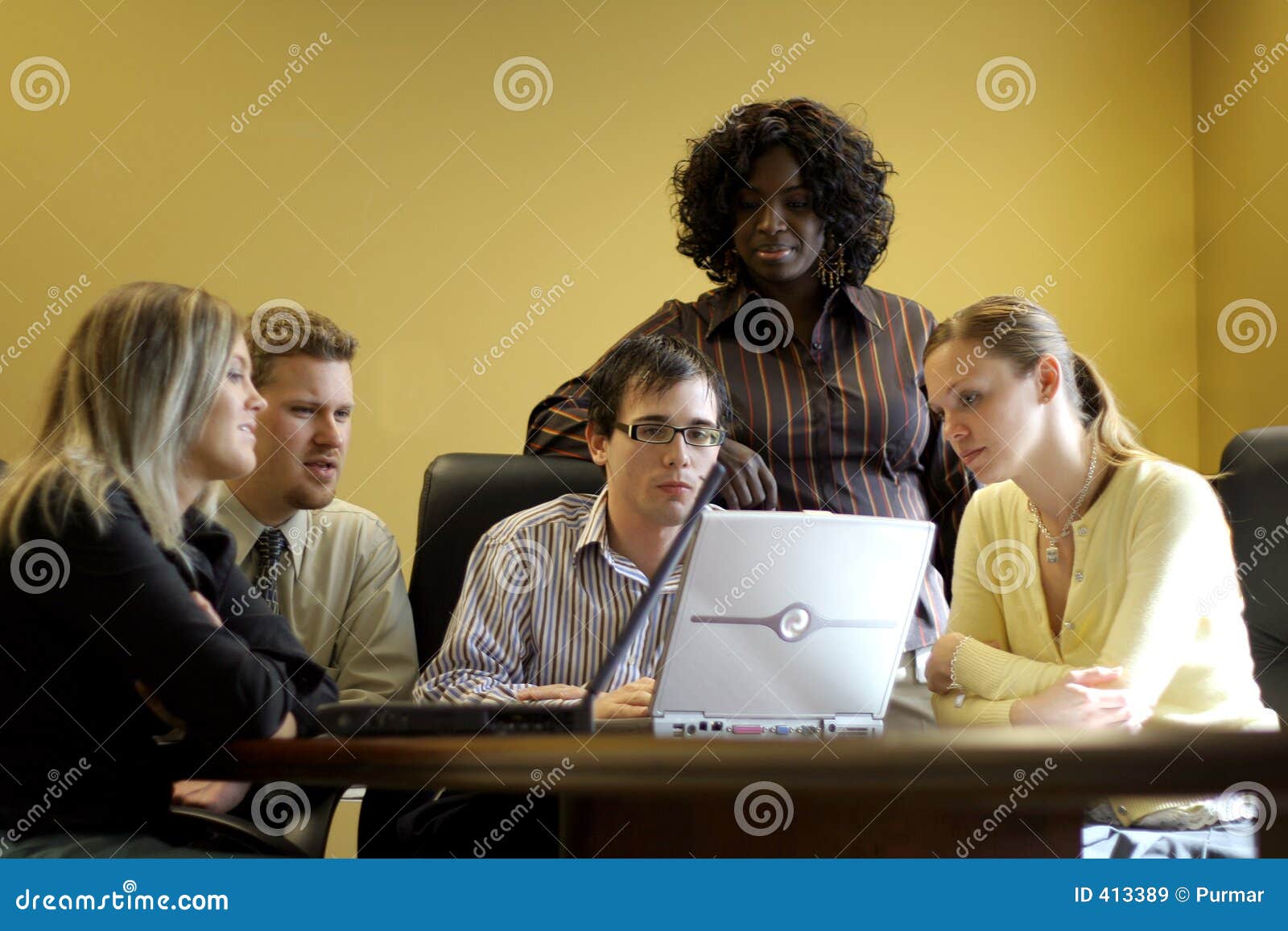 Project discussion stock image. Image of business, look - 413389