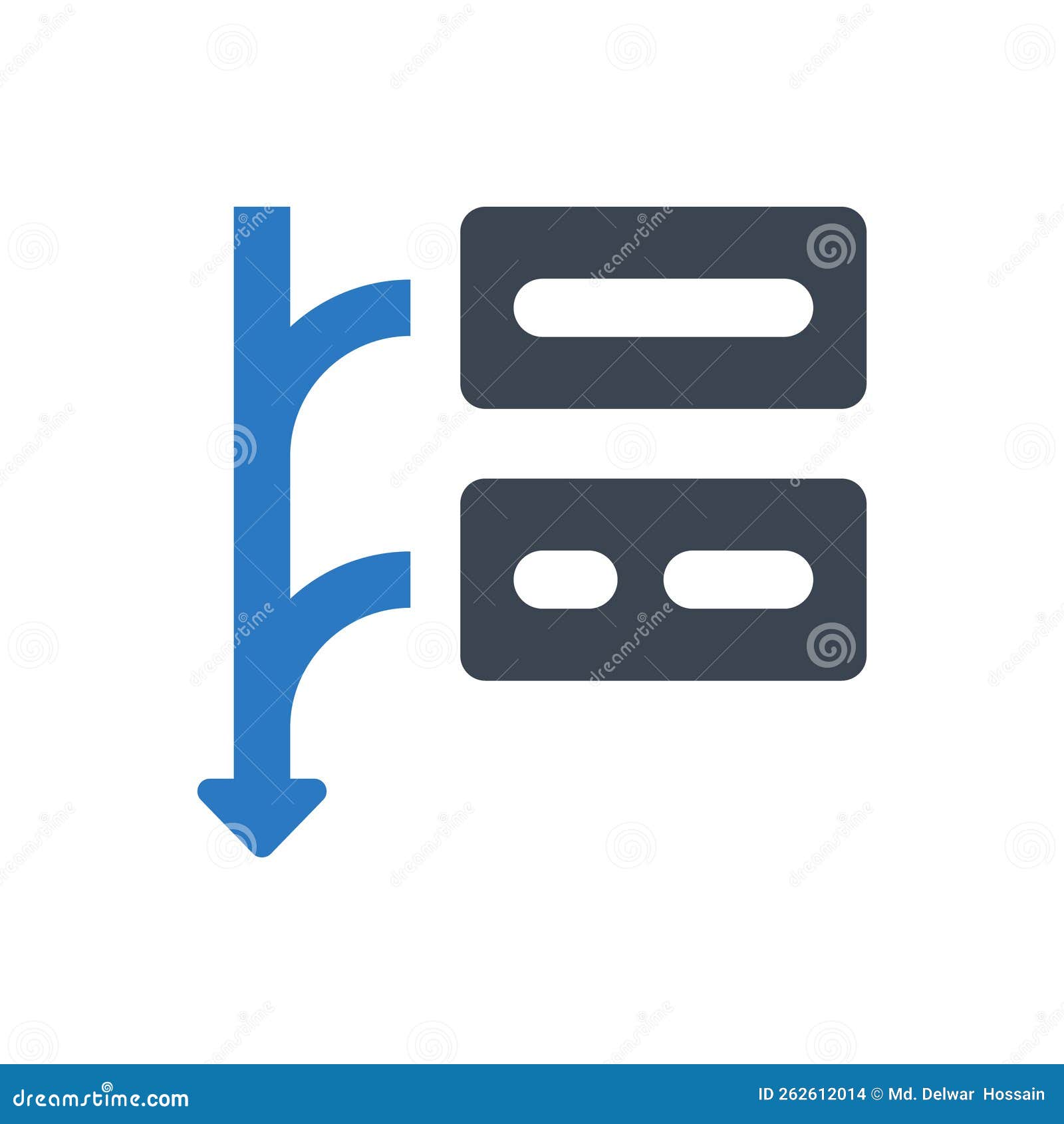 Arrange Icon Symbol Design Isolated On White Background Cartoon Vector ...