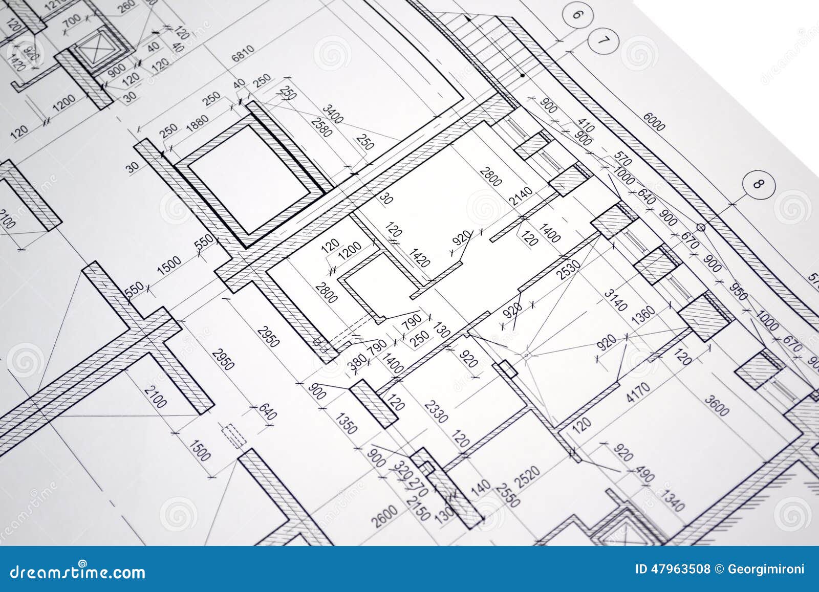 Project drawings stock photo. Image of learning, foreground - 47963508