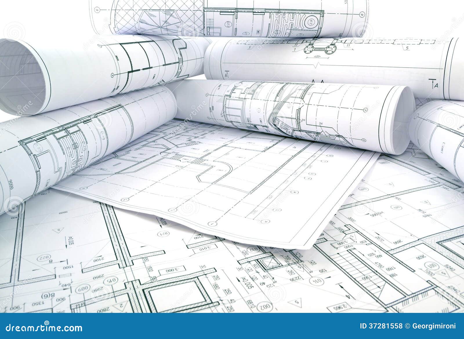 Project drawings stock photo. Image of calculation, education - 37281558