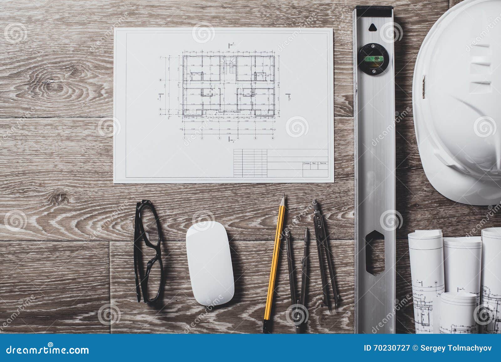 Project Drawings Background. Royalty-Free Stock Photography ...