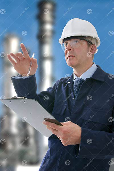 Project Engineer stock photo. Image of hard, planner, headwear - 7958042