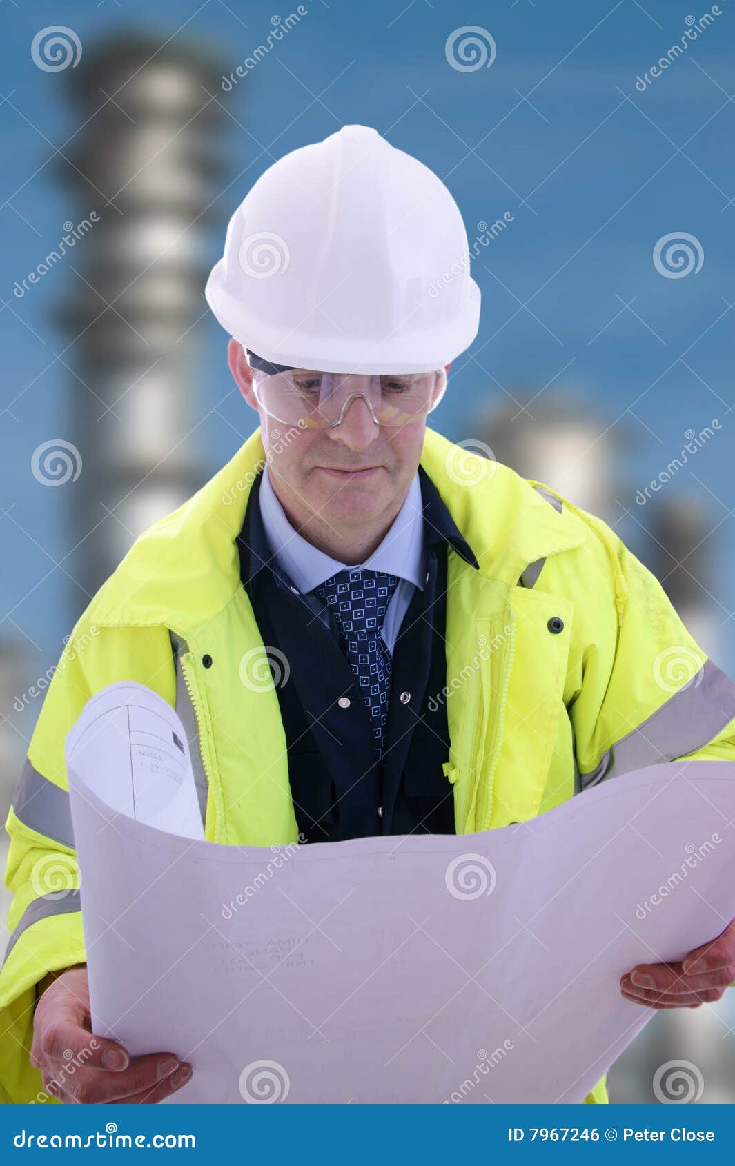 Project Engineer stock photo. Image of planner, hardhat - 7967246