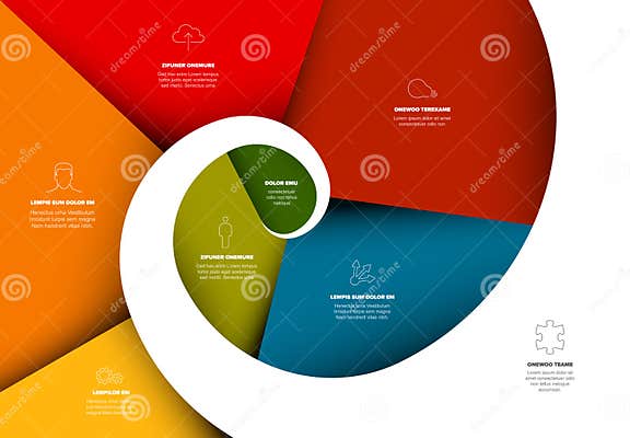 Project Evolution Timeline Template Stock Vector - Illustration of ...