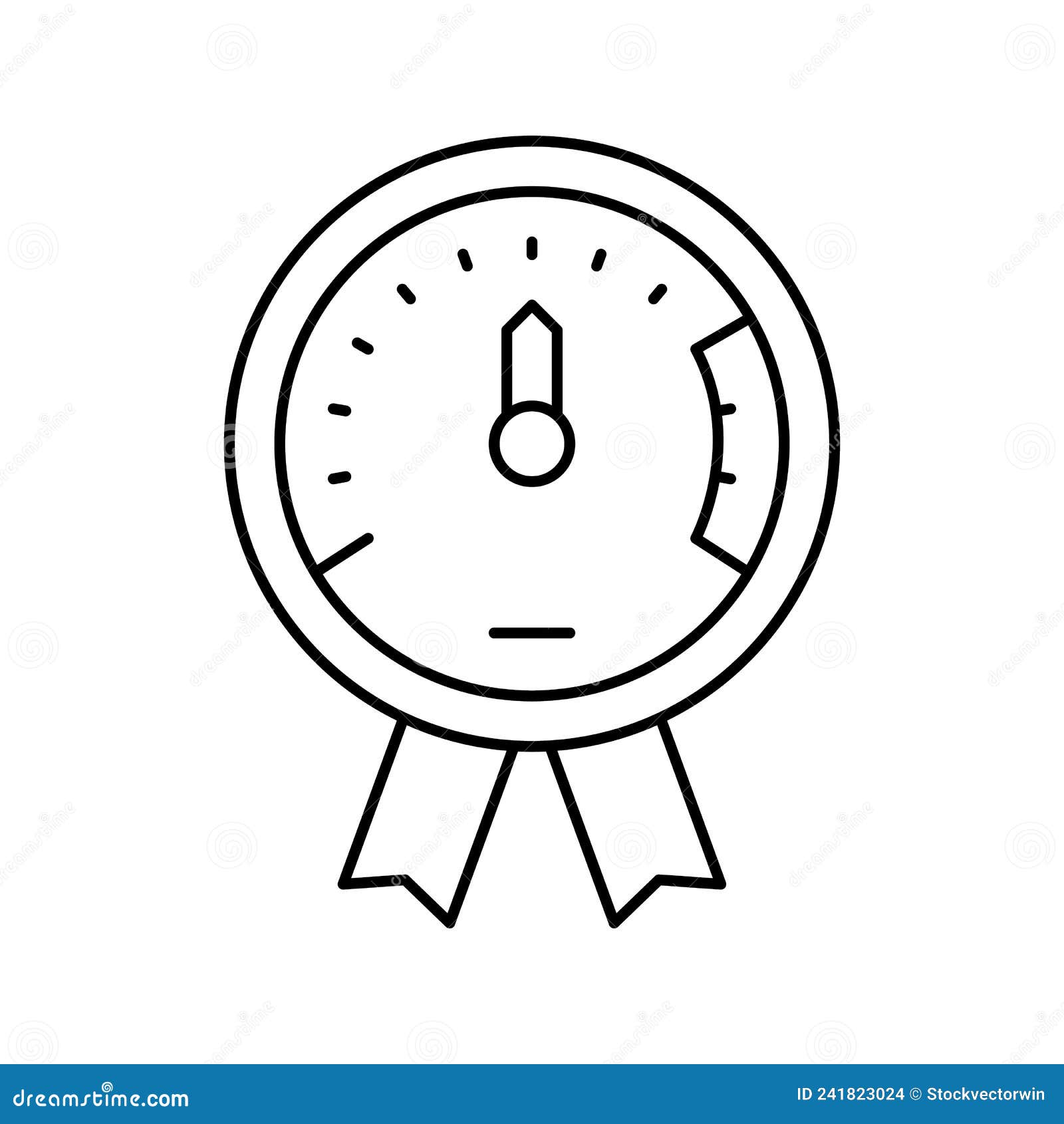 Project Execution on Time Line Icon Vector Illustration Stock Vector ...