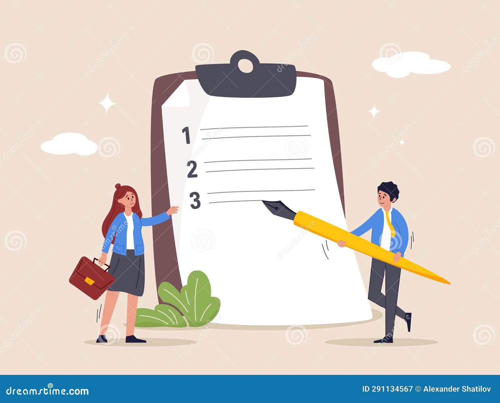 Project Goal Concept. Writing Business Steps, Procedure or Development ...