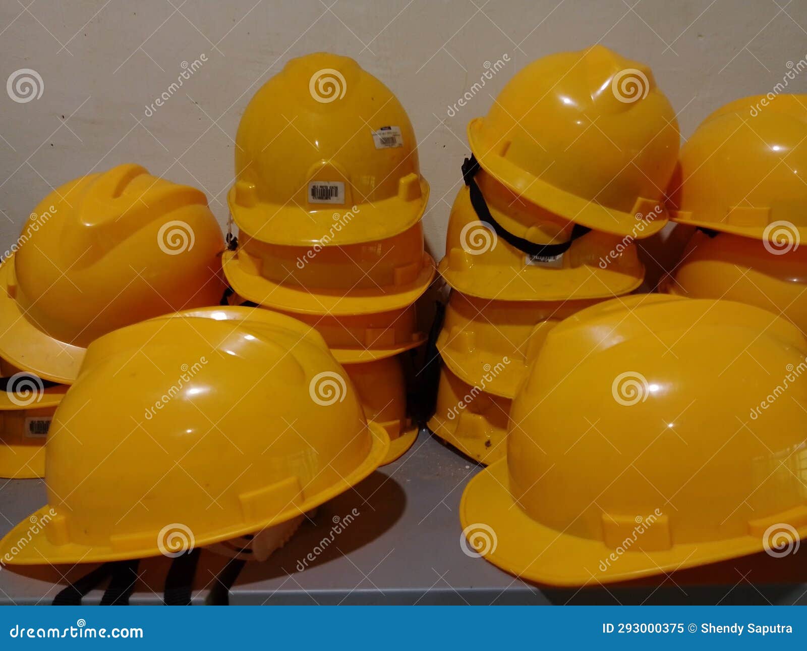 Project Helmet Construction Set is Yellow Stock Image - Image of play ...