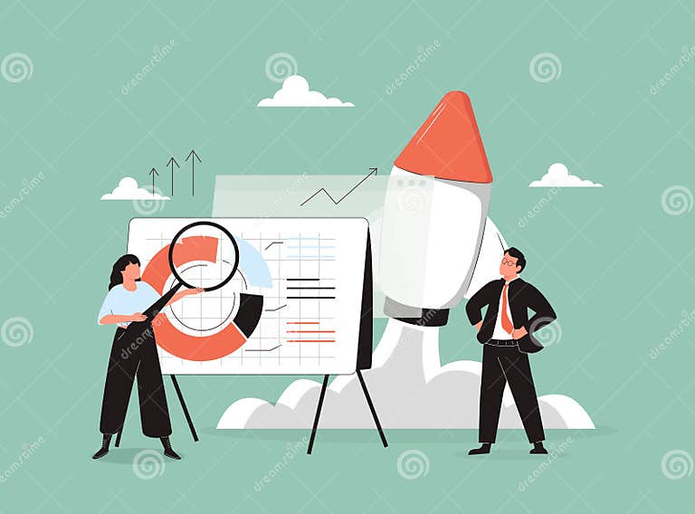 Project Implementation Abstract Concept Vector Illustration Set. Project Initiation and Closure ...