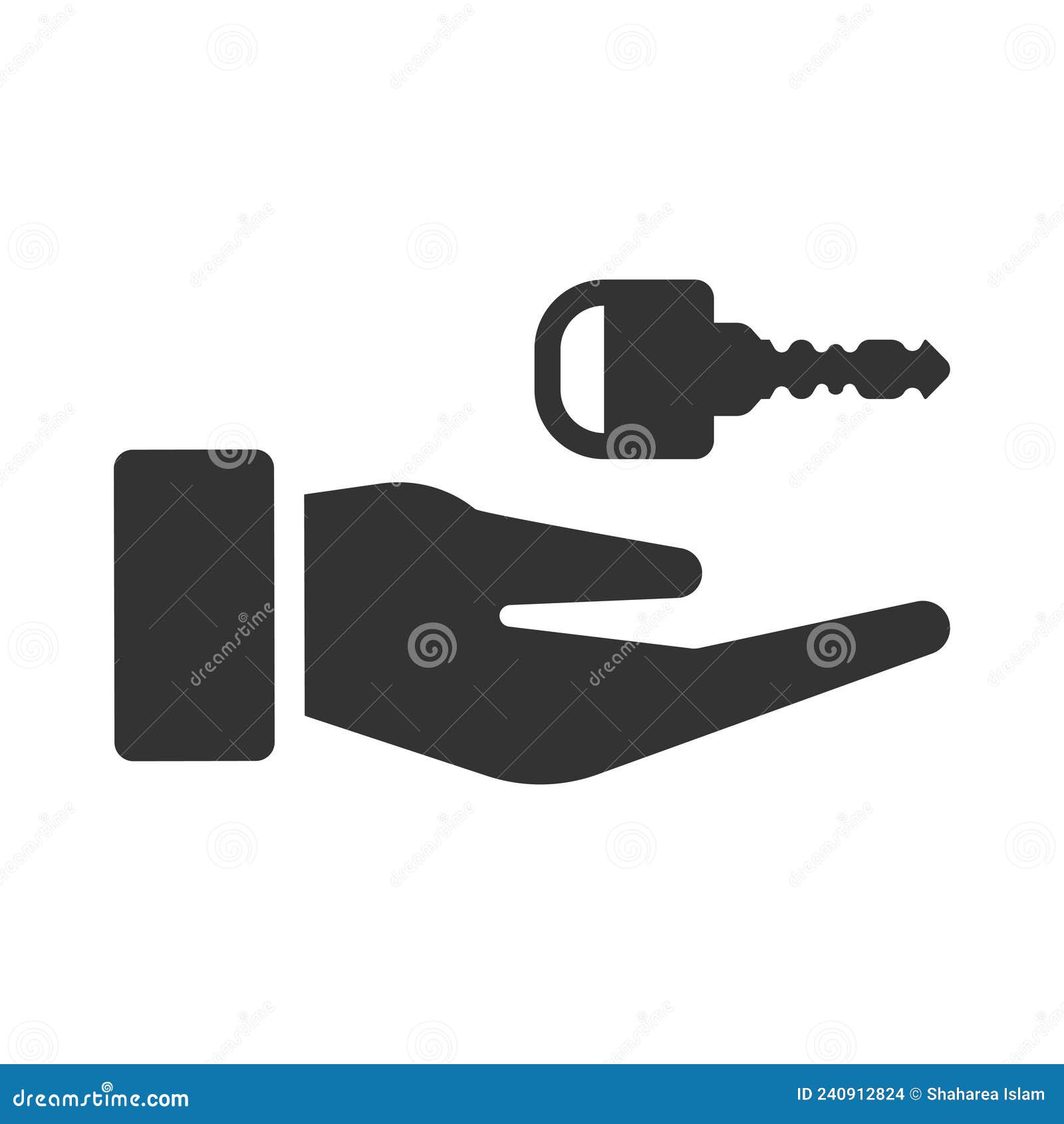 Project key icon stock vector. Illustration of project - 240912824