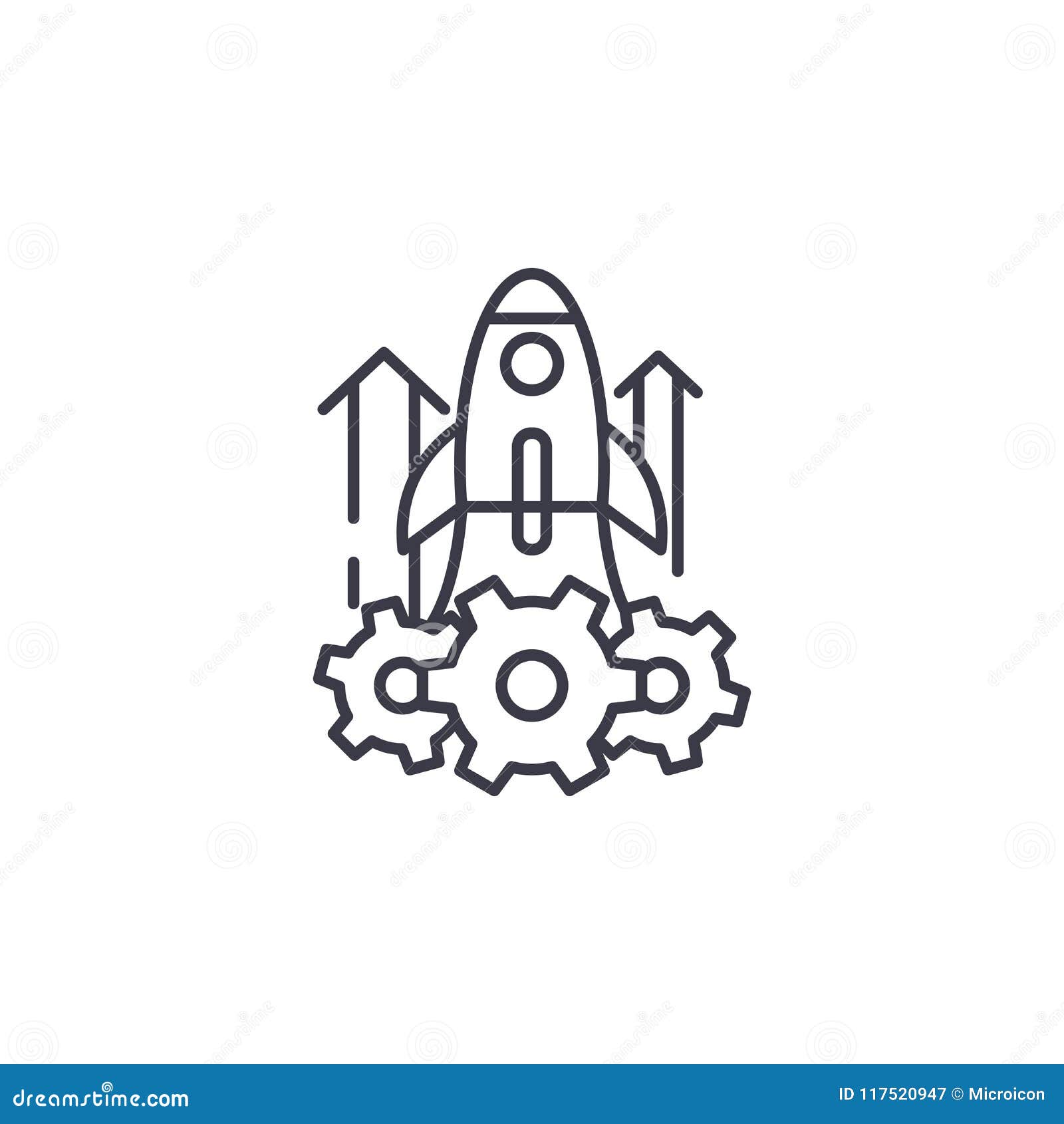Project Launch Linear Icon Concept. Project Launch Line Vector Sign ... Project Launch Linear Icon Concept. Project Launch Line Vector Sign ...