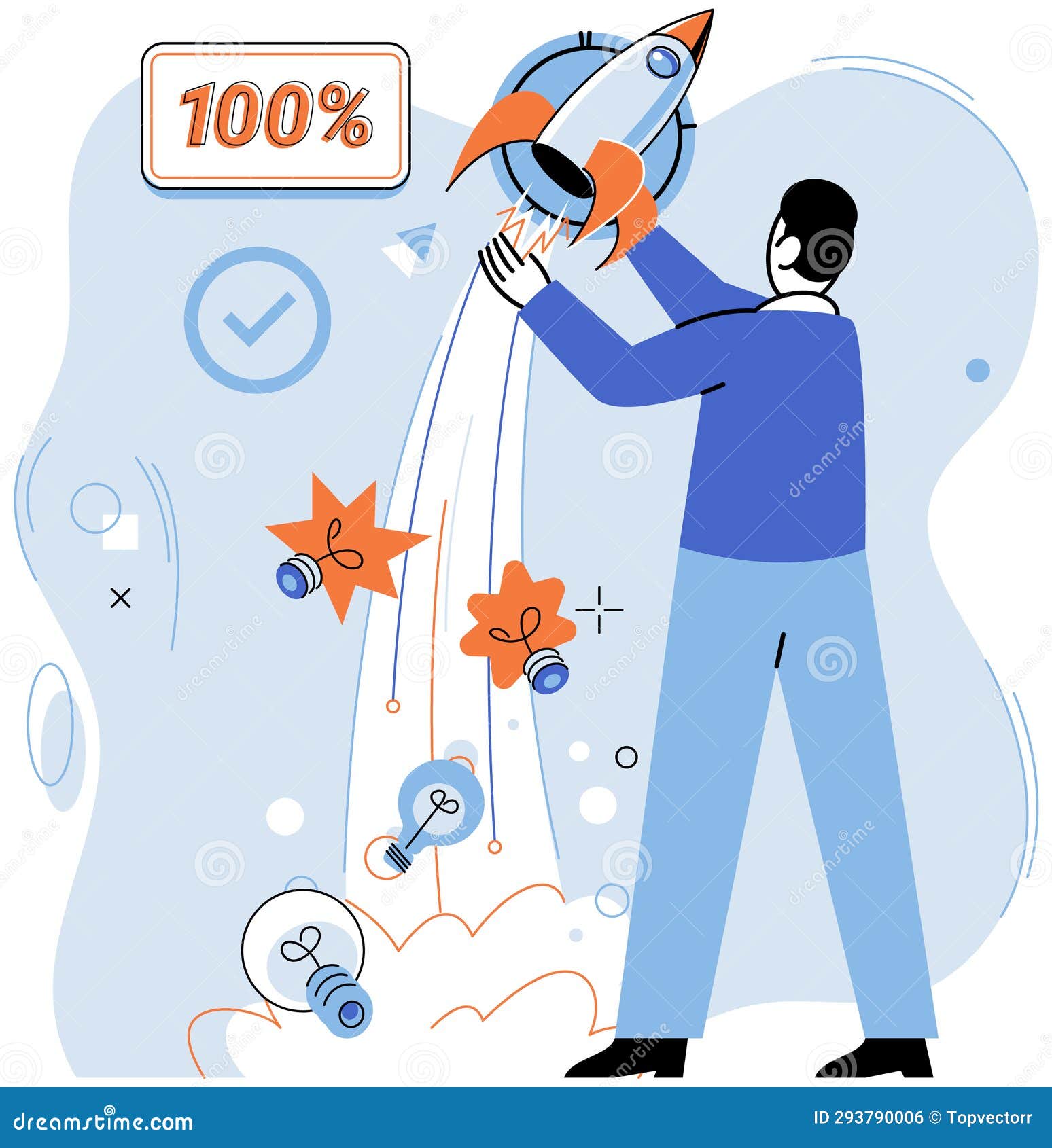 Project Launch. Project Launch Startup, Exciting Embarkation into World ...