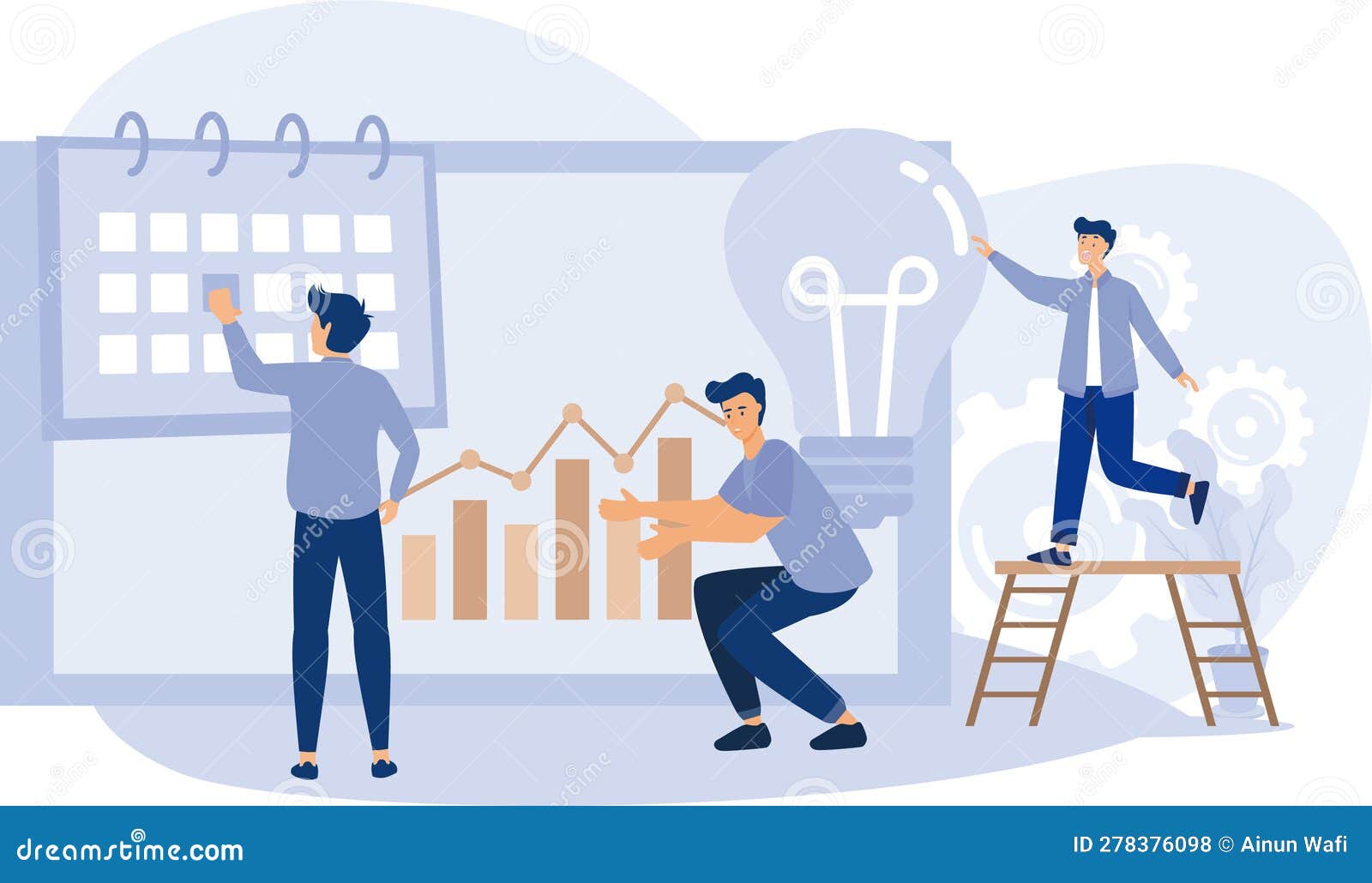 Assignment Abstract Digital Banner Yellow Background Royalty-Free Stock ...