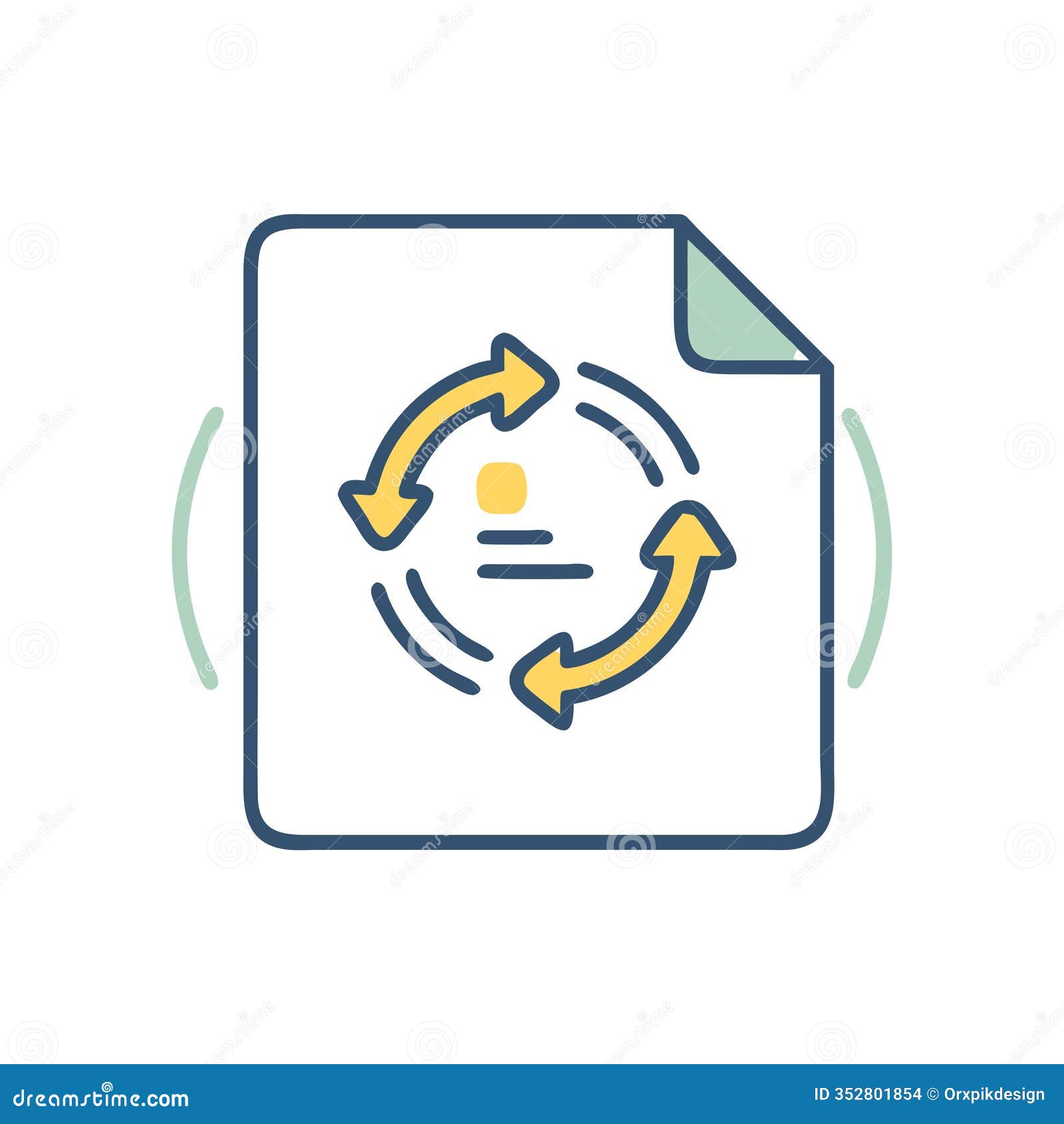 Project Lifecycle Icon for Management Stock Vector - Illustration of ...