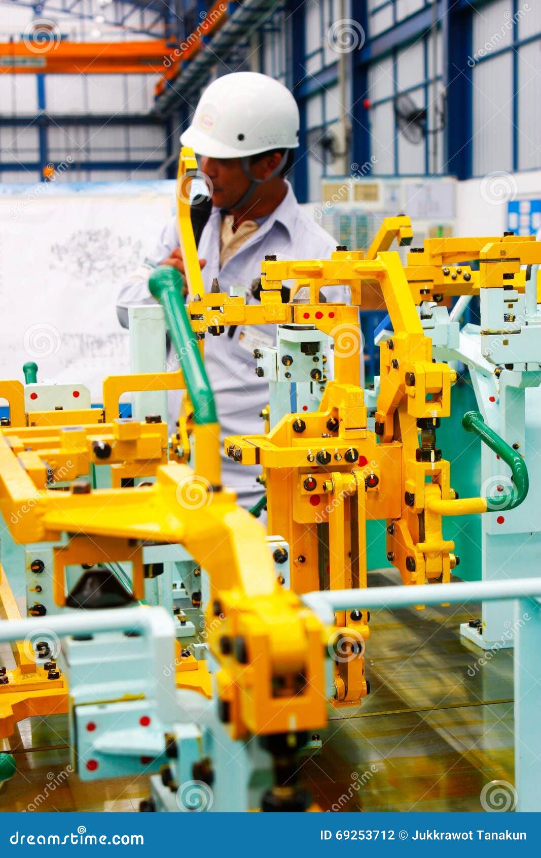 The Project of Machine Structure Stock Photo - Image of fitment, design ...