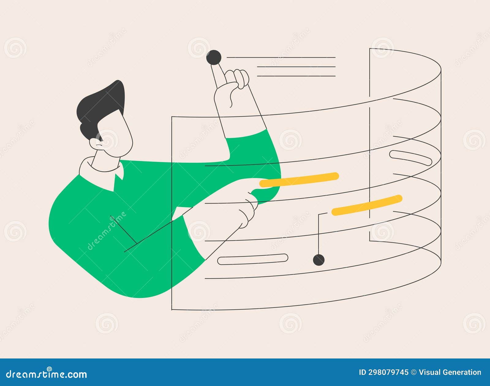 Project Management Abstract Concept Vector Illustration. Stock ...