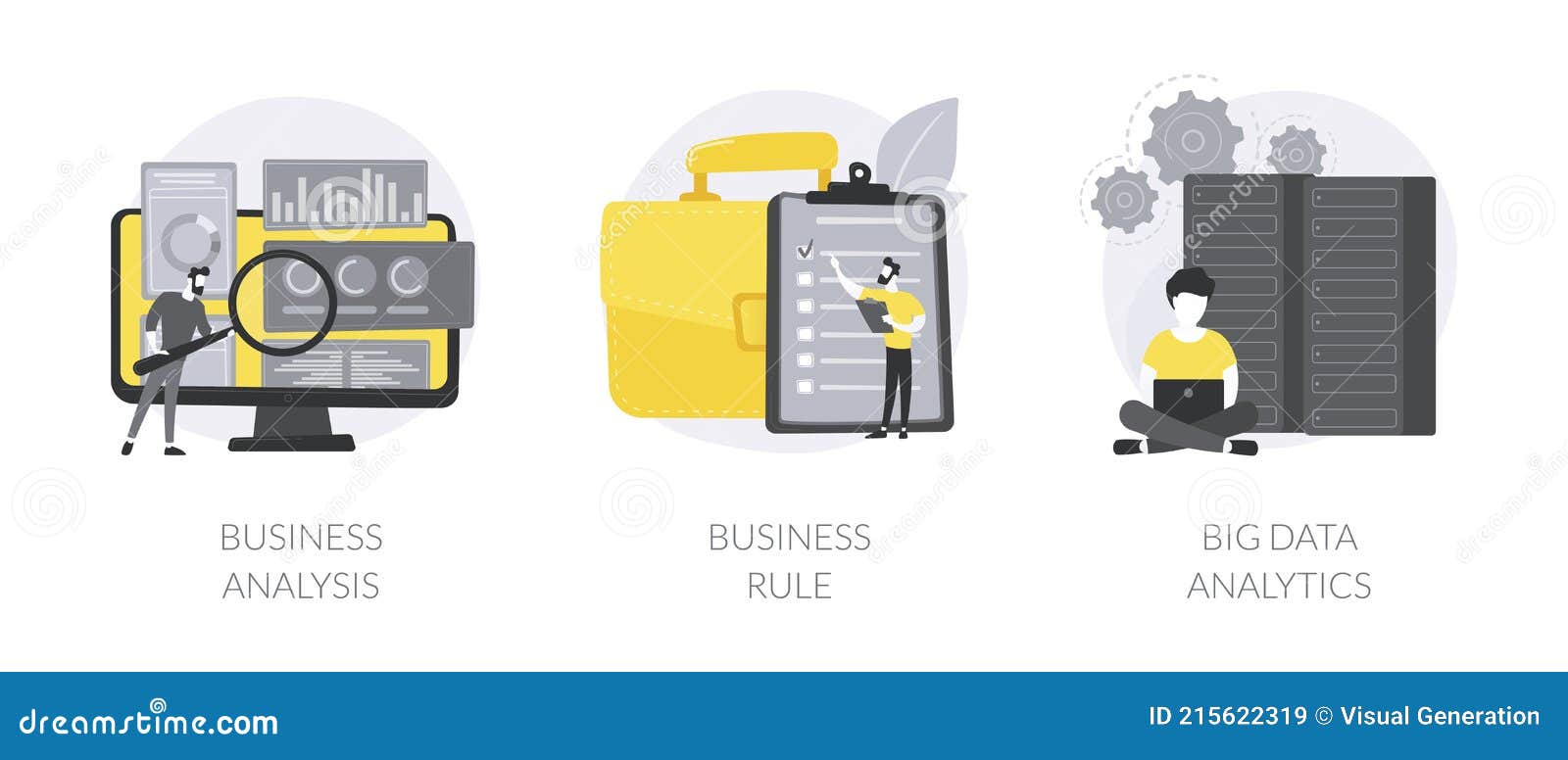 It Project Management Abstract Concept Vector Illustrations. Stock ...