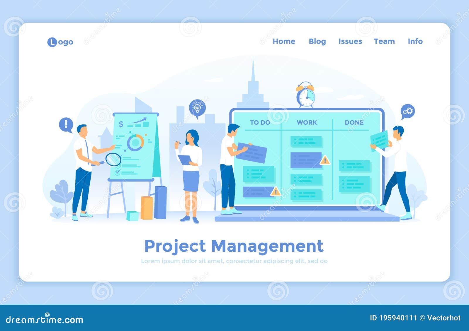 Project Management, Application Service for Corporate Managing, Team ...