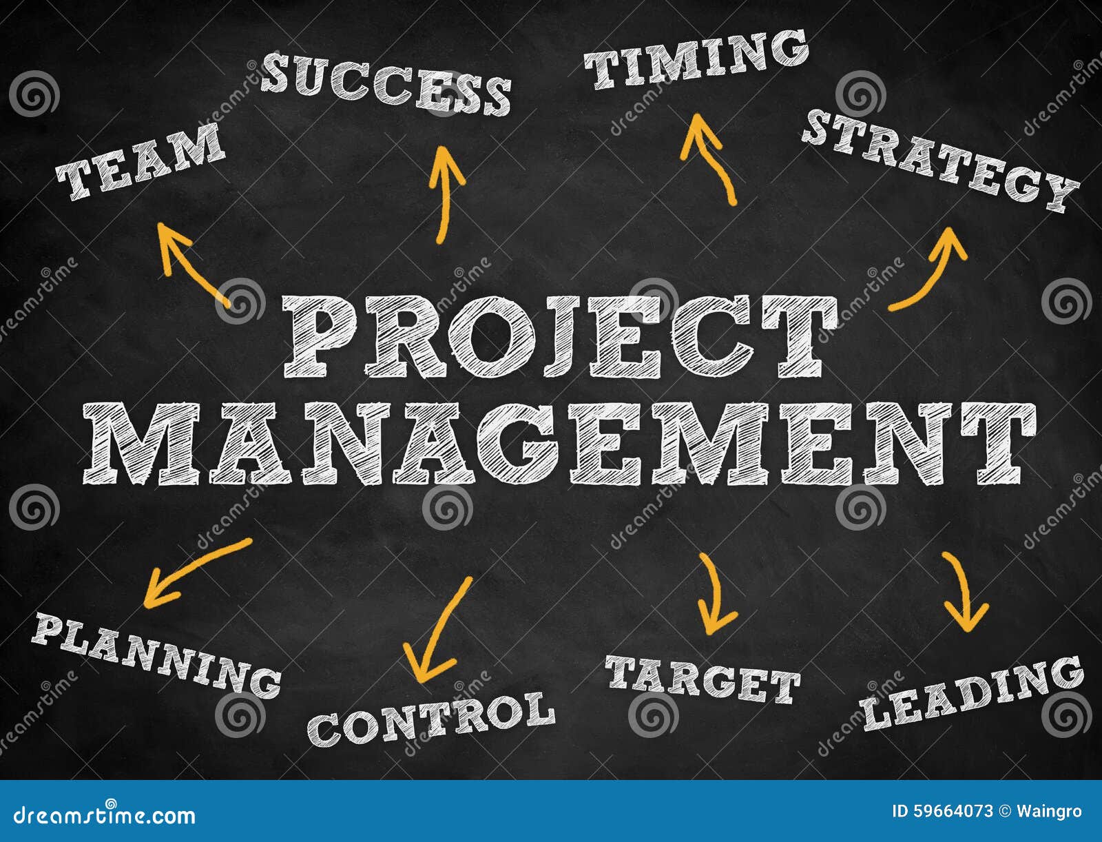 Project Management stock illustration. Illustration of success - 59664073
