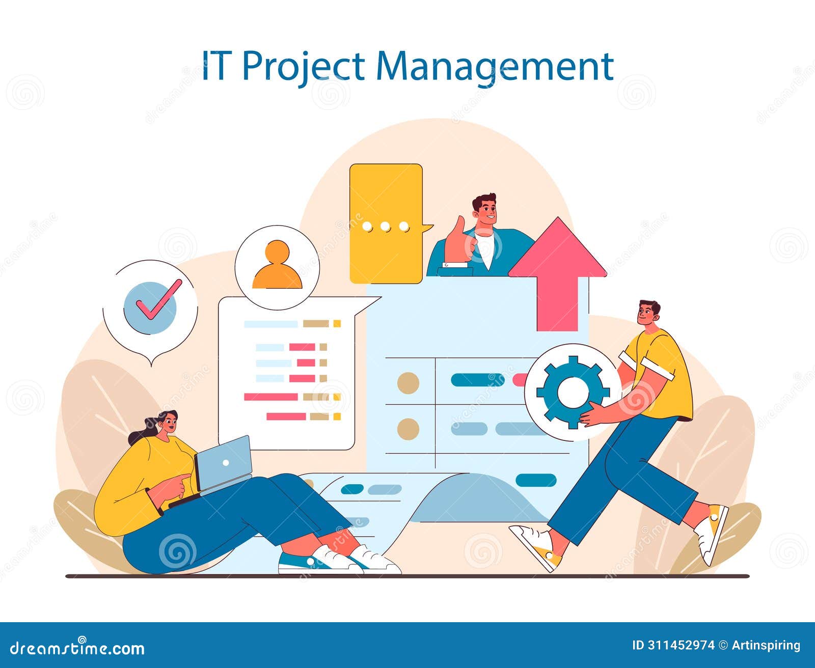 Collaborative Effort Line Icons Collection. Synergy, Partnership ...