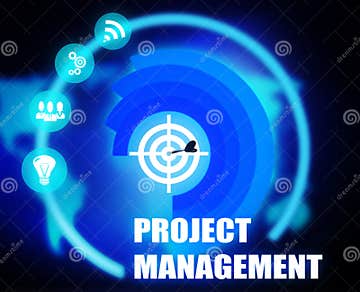 Project Management Concept Plan Graphic Stock Illustration ...