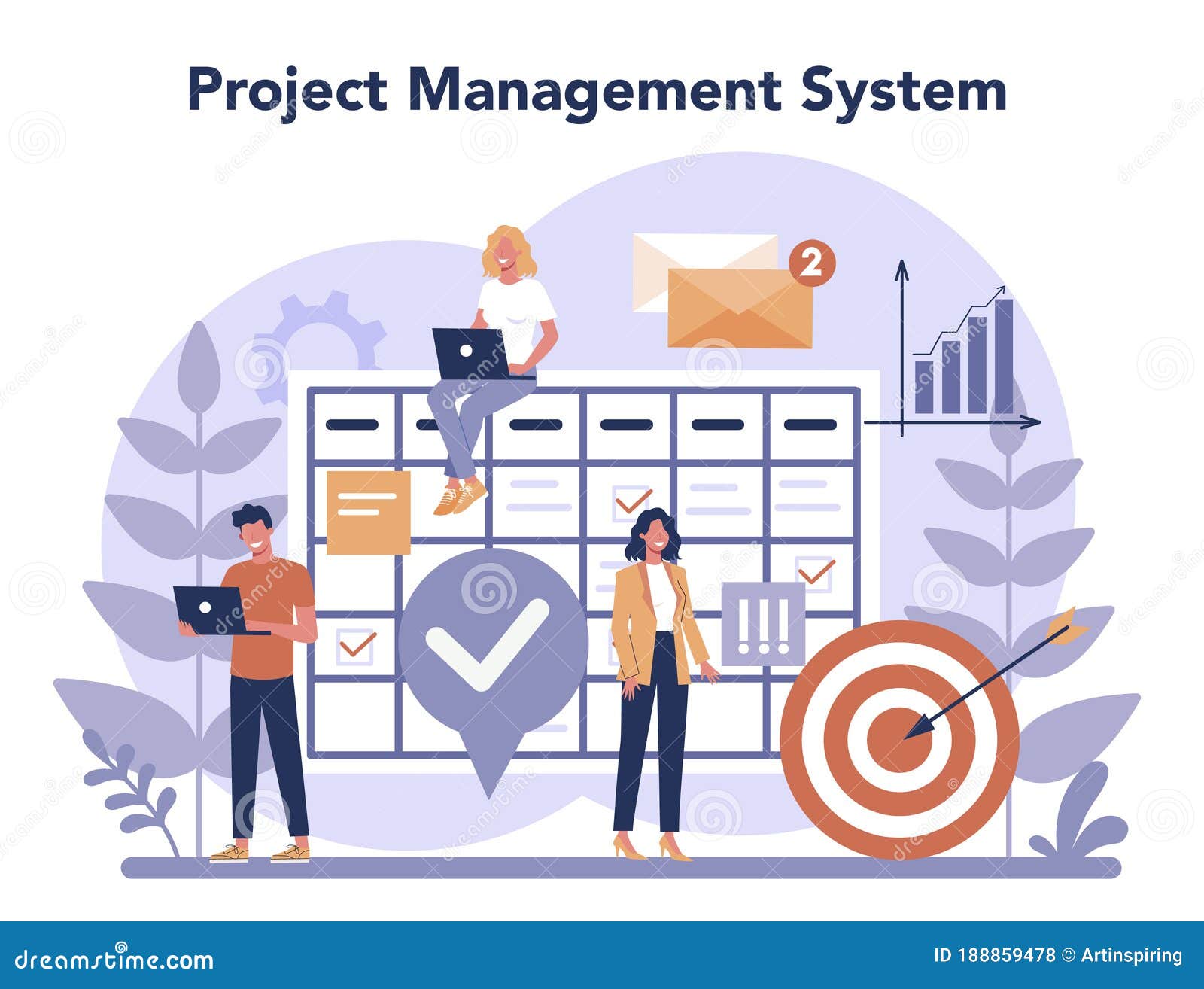 Project Management Concept. Successful Strategy, Motivation and ...