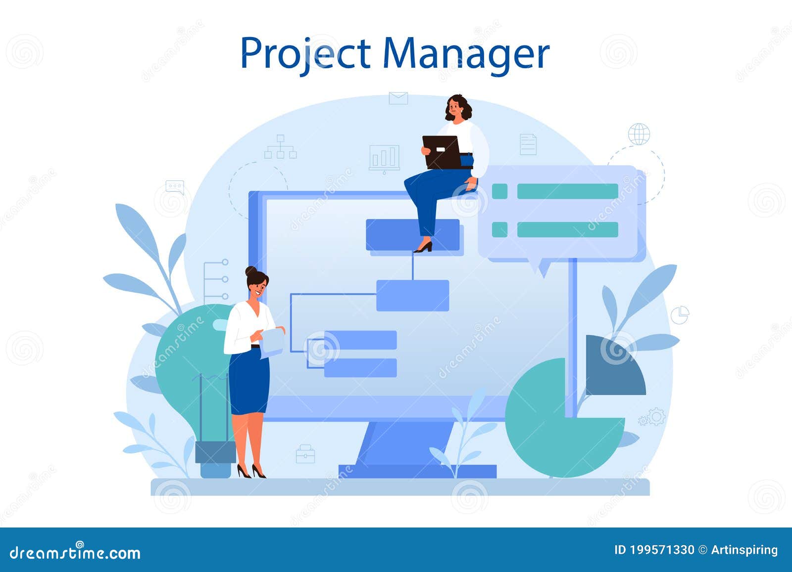 Project Management Concept. Successful Strategy, Motivation and ...
