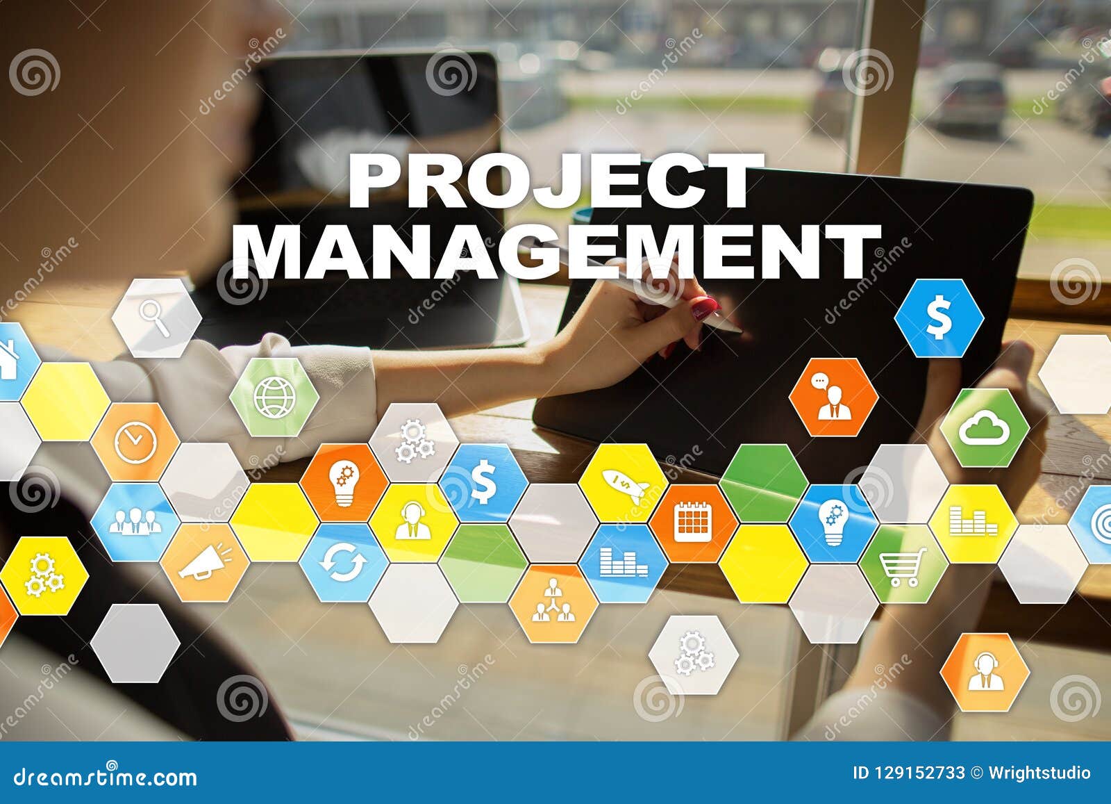 Project Management Concept, Time and Human Resources, Risks and Quality ...