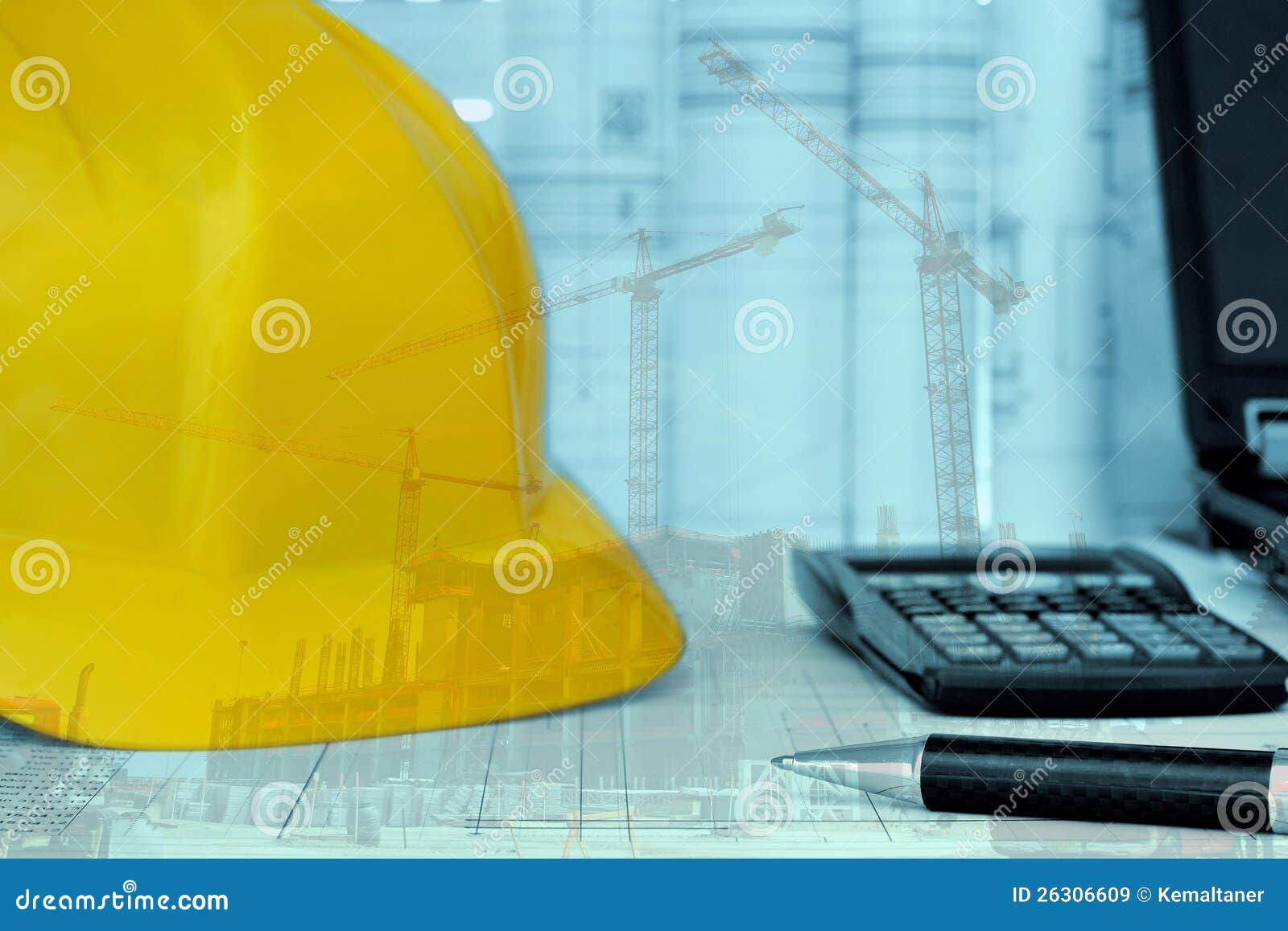 Project Management - Construction Project Planning Stock Image - Image ...