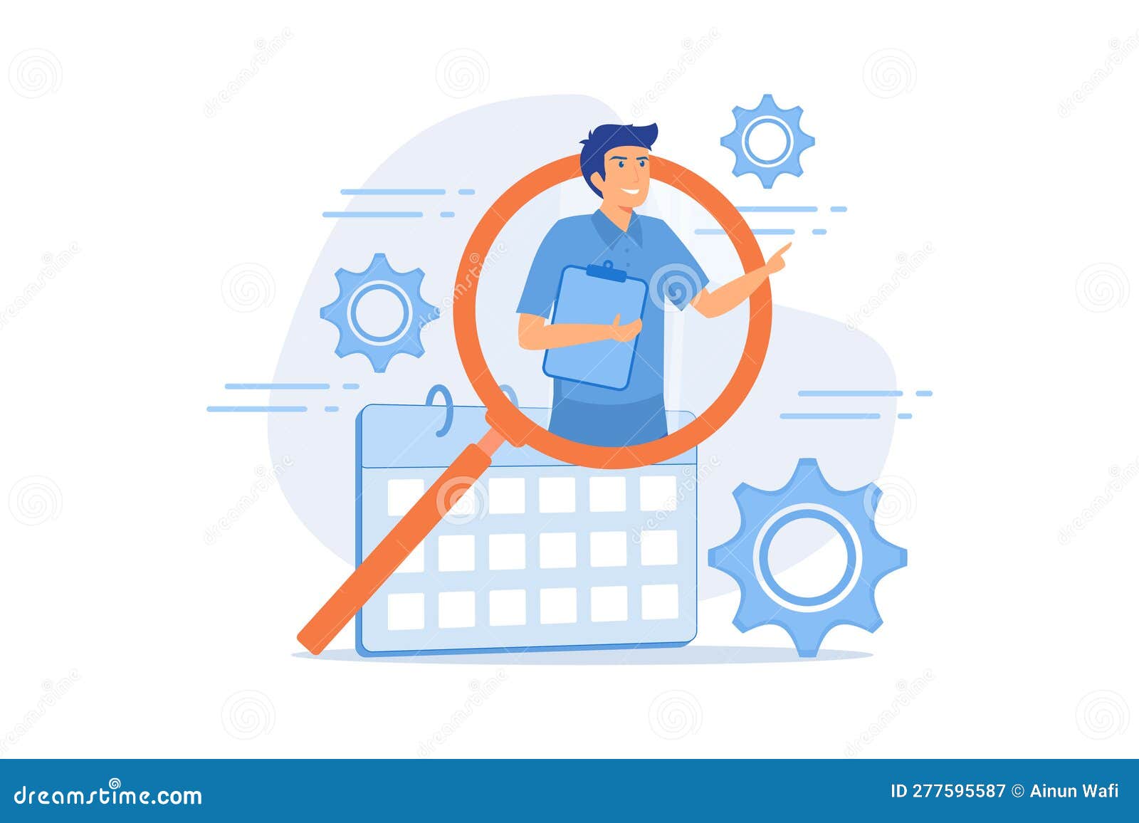 Project Management. Executive Task Manager Flat Character. Work ...