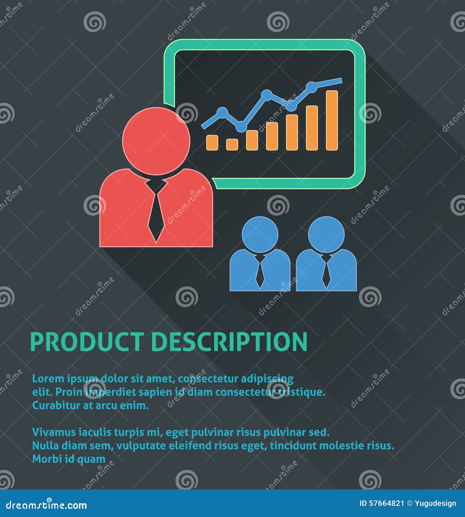 Product Description Icon. Monochrome Simple Icon For Templates, Web ...