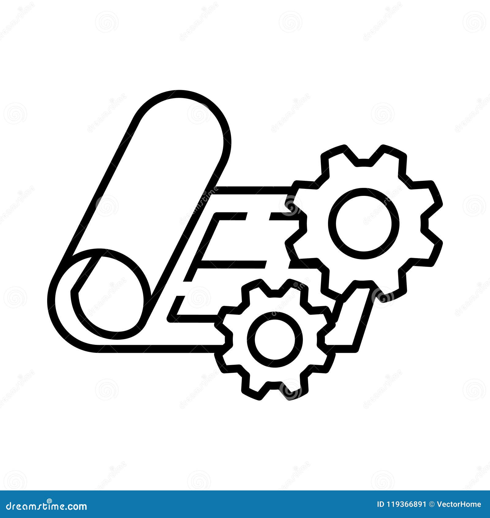 Project Management Icon, Vector Illustration Stock Vector ... Project Management Icon, Vector Illustration Stock Vector ...