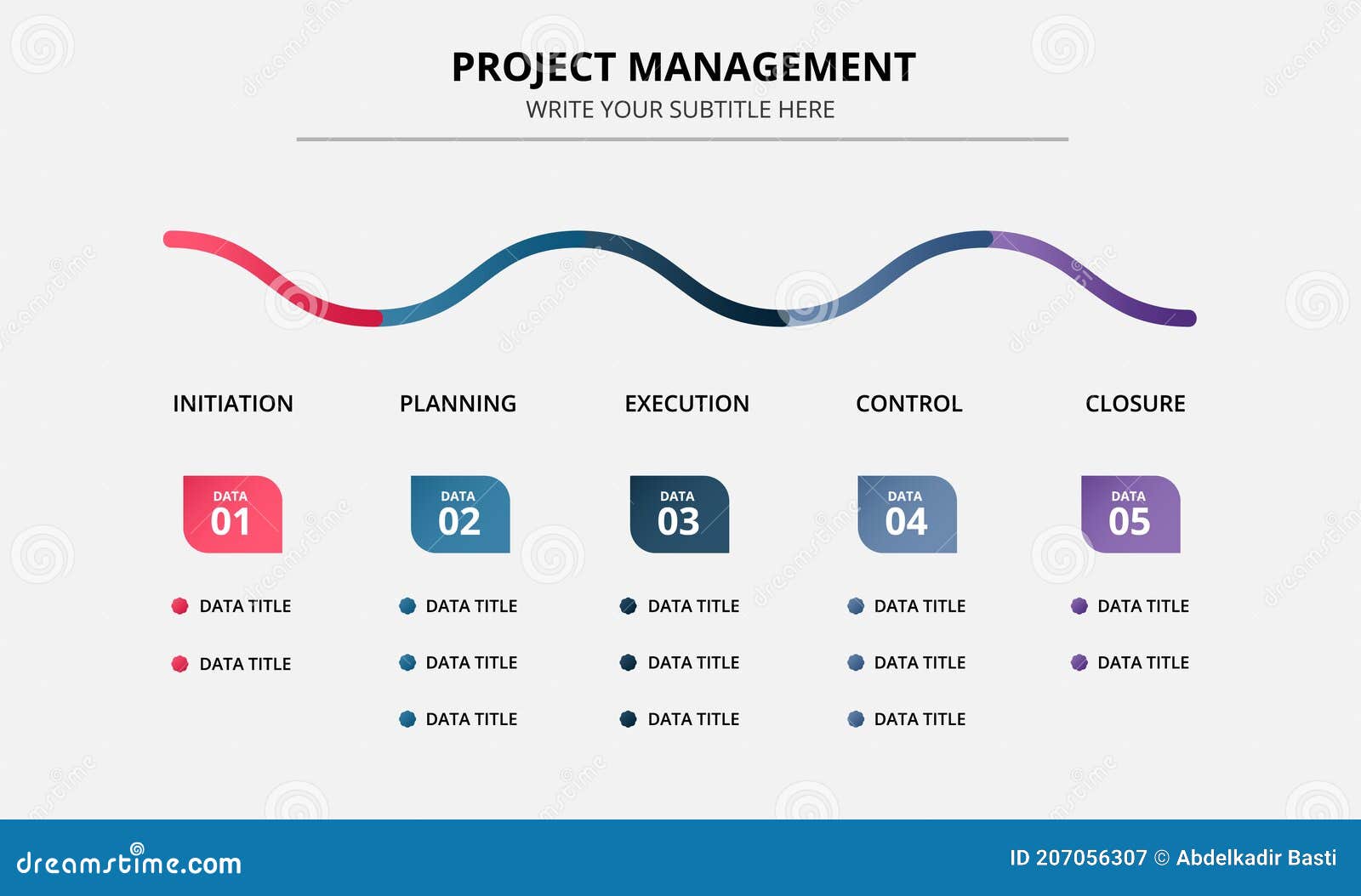 Project Management Infographic Timeline Template Stock Vector ... Project Management Infographic Timeline Template Stock Vector ...