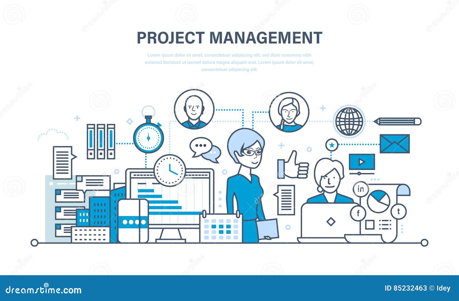 Project Management, Organization of the Working Process and Time ...