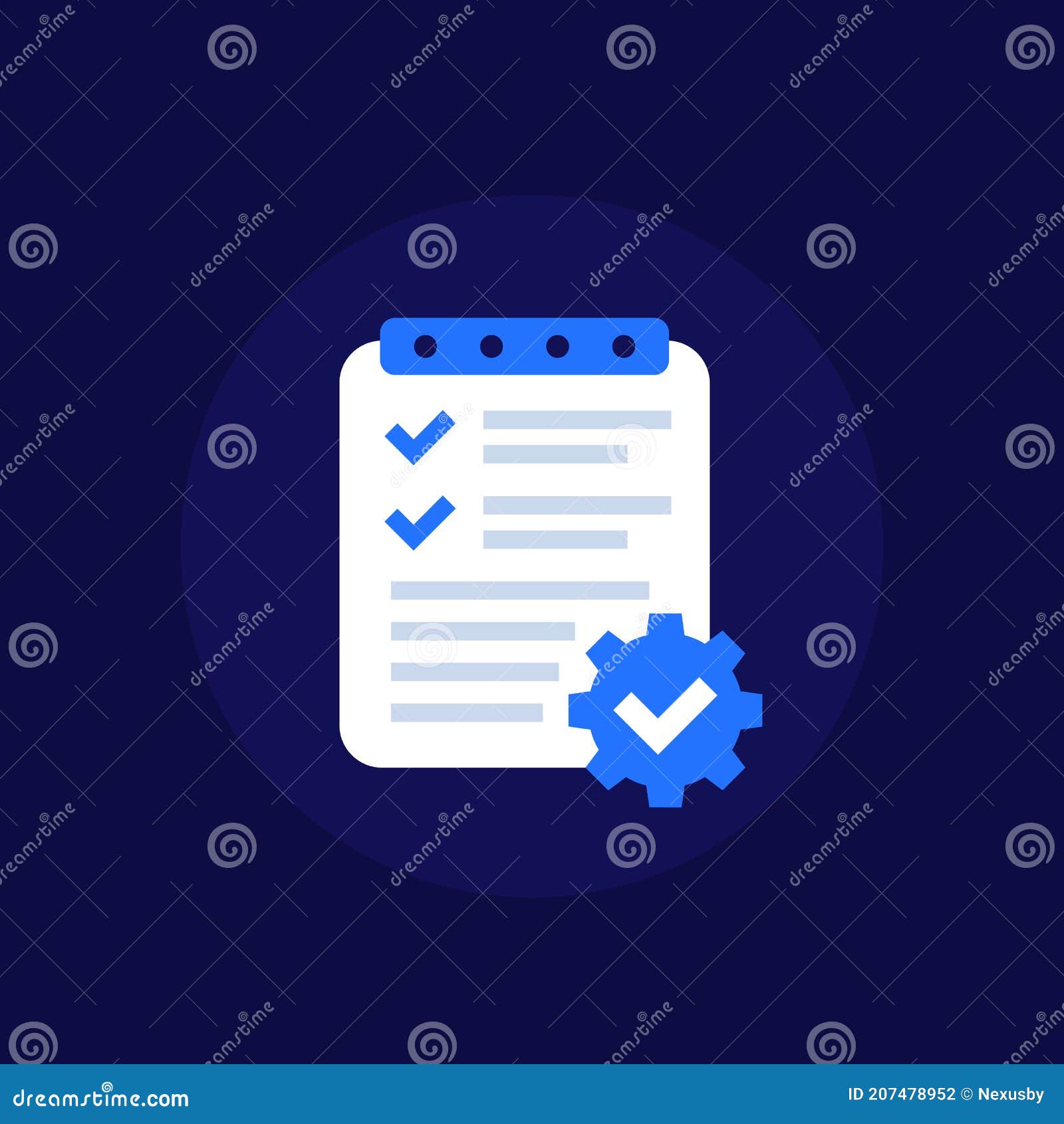Project Management, Plan Icon, Flat Vector Art Stock Vector ...