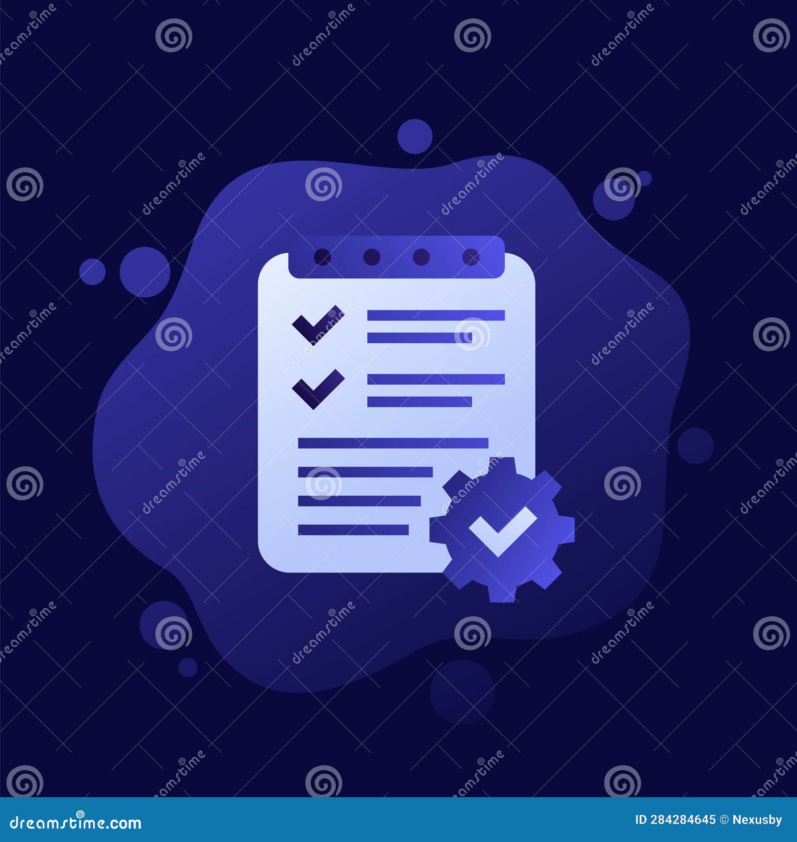 Project Management, Plan Icon, Vector Design Stock Vector ...