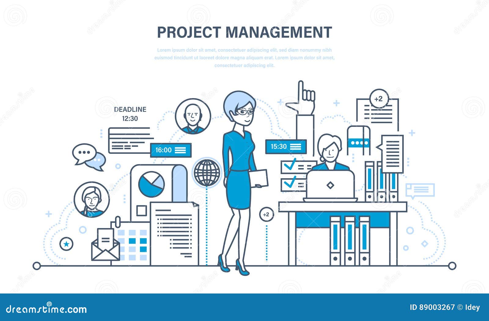 Control Operational Technology Royalty-Free Cartoon | CartoonDealer.com ...