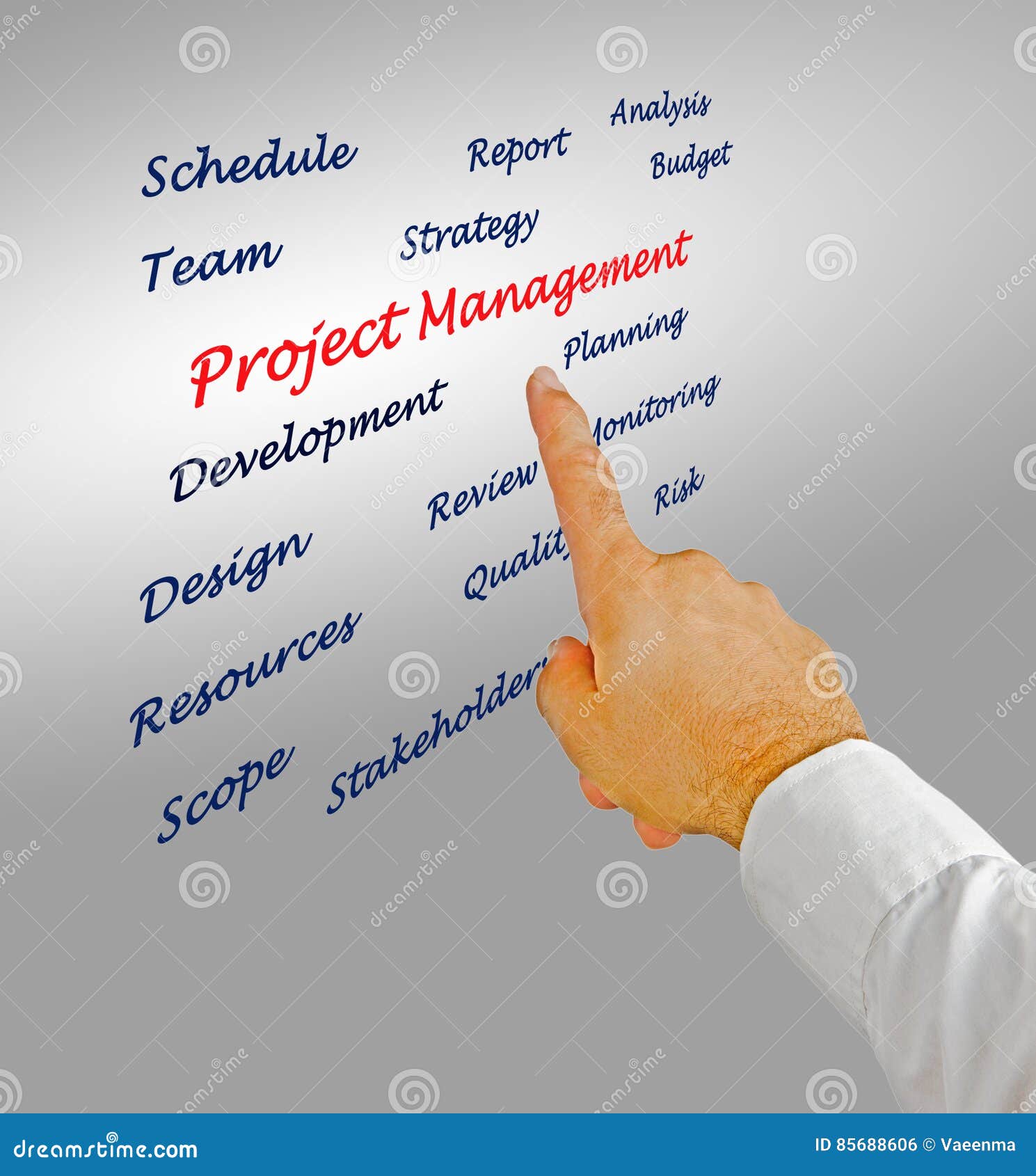 Project management stock photo. Image of consulting, review - 85688606