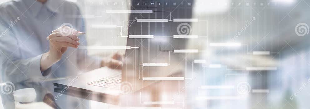 Project Management and Scheduling Using Digital Tools on a Wide Banner ...