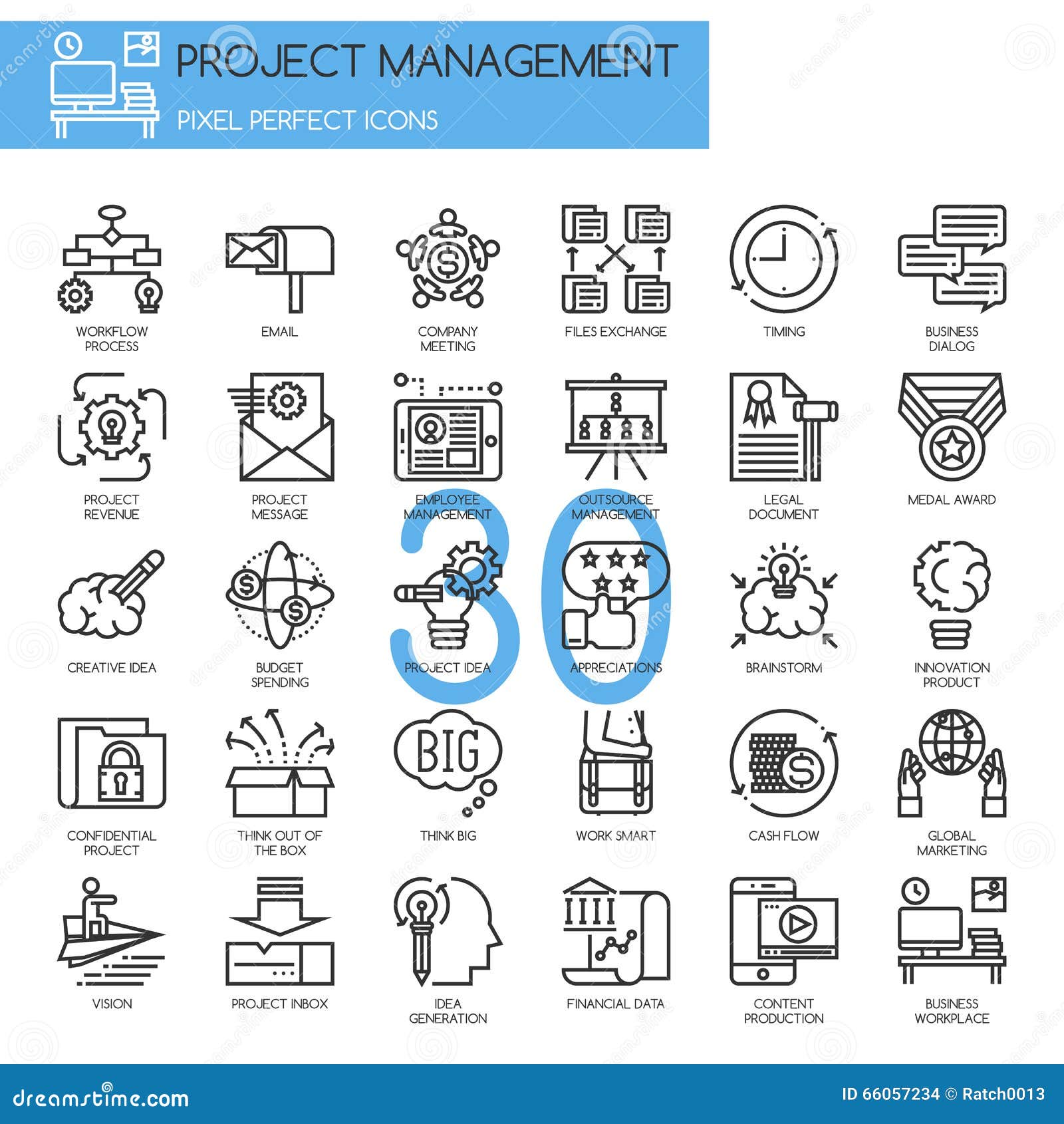 Project Management Gant-chart Planning Cartoon Vector | CartoonDealer ...