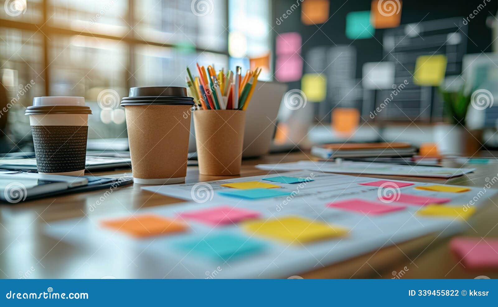 Project Management Tools, a Group Brainstorming Session with Project ...