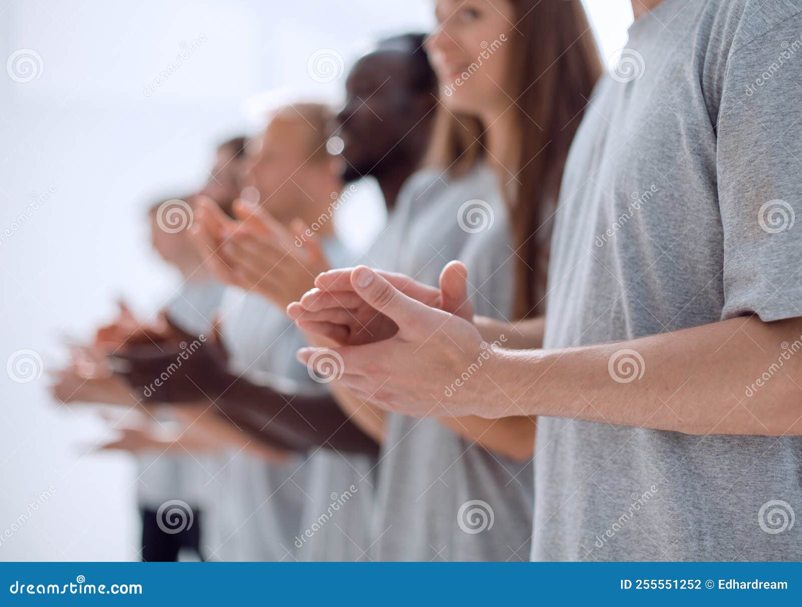 Project Manager Answering the Questions of the Working Group Stock ...