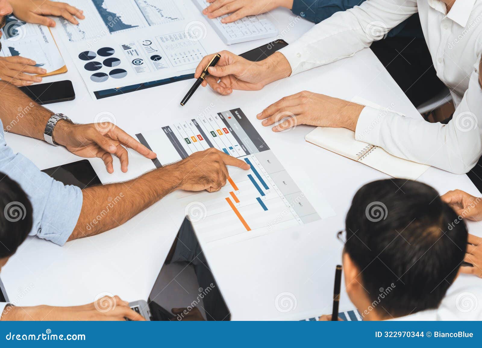 Project Manager Communicate and Collaborate with Team. Prudent Stock ...