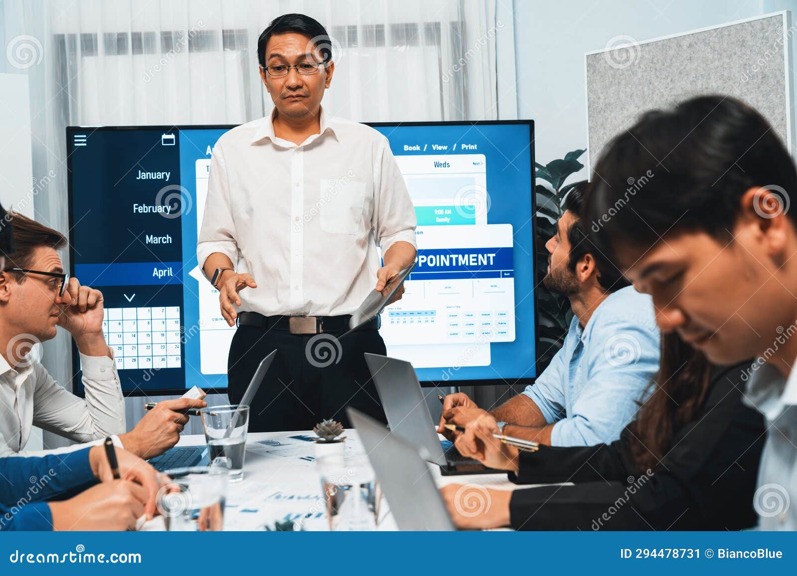 Project Manager Communicate and Collaborate with Team. Prudent Stock ...