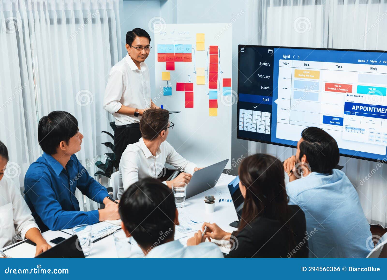 Project Manager Communicate and Collaborate with Team. Prudent Stock ...