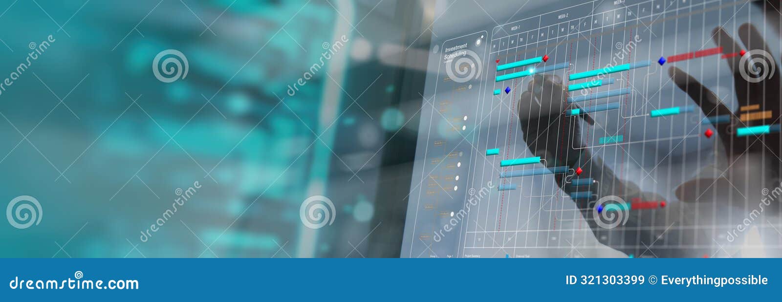 Project Manager Working with Ai Management Update Tasks with Milestones ...