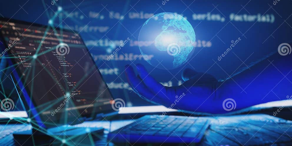 Project Managers Work New Idea. Mobile App Developer. Innovative ...