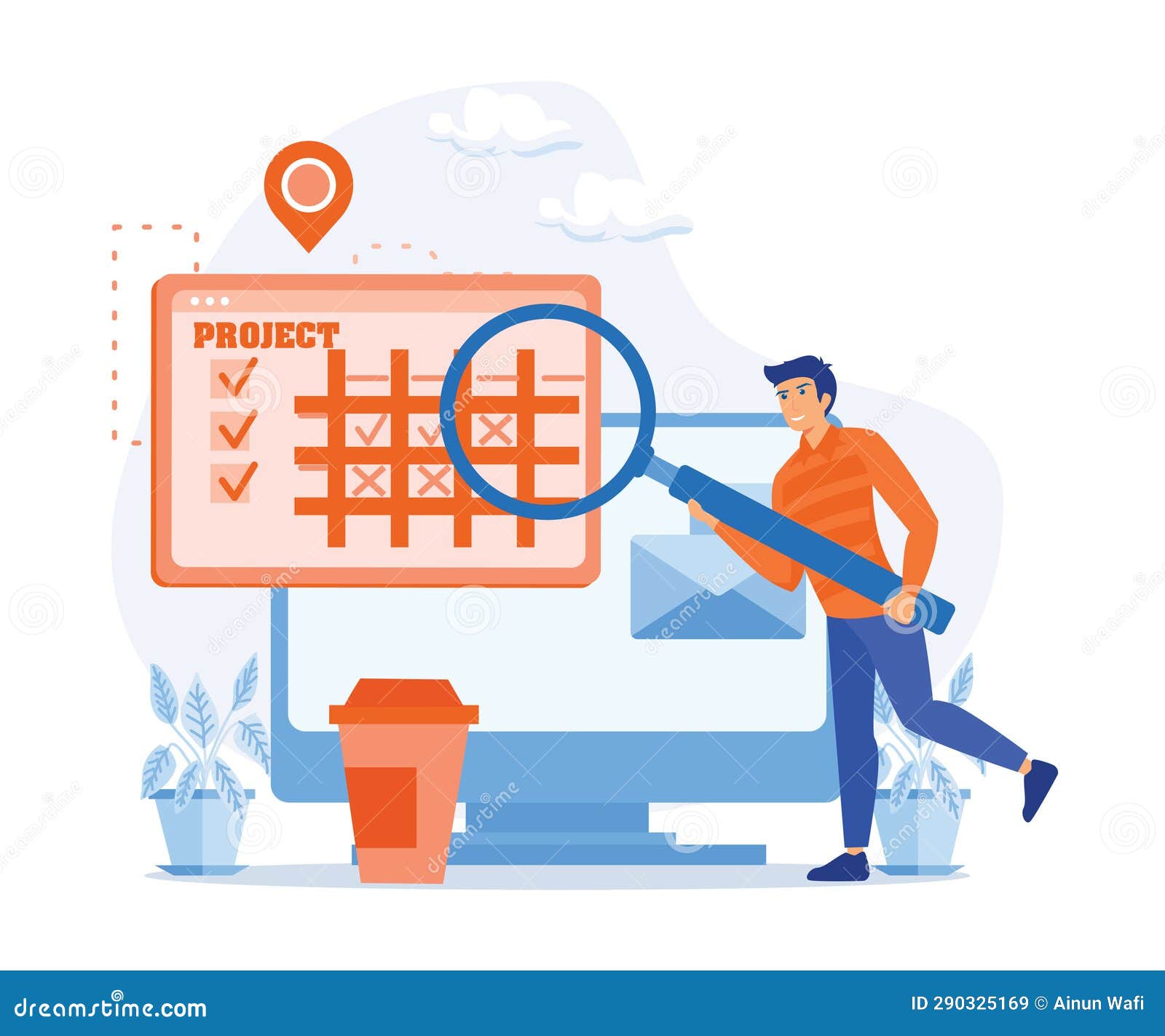 Project Monitoring Concept. Planning, Development and Programming of ...