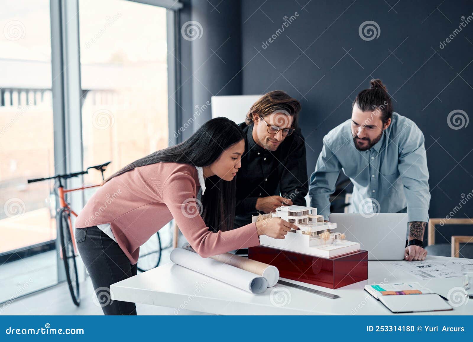 This Project Needs All of Our Expertise. Three Young Architects Working ...